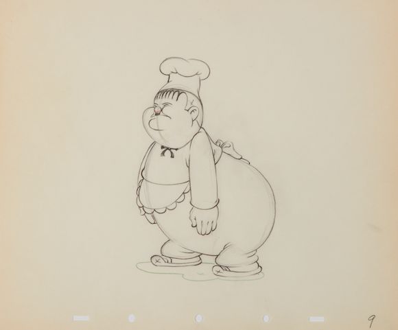 Bonhams : A Walt Disney Studios animation drawing from Mother Goose ...