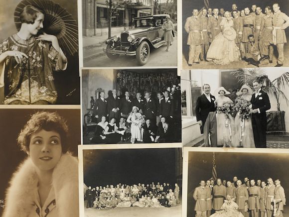Bonhams : A collection of vintage photographs from the family of silent ...