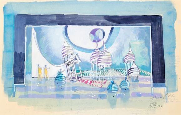 Bonhams : A set design for the Broadway show The Wiz: The Super Soul ...