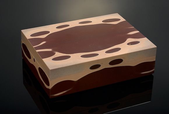 Bonhams : "Zebrastone" Intarsia Jewelry Box--a "Mineralogical Mystery"