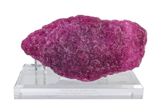 Bonhams : Cobaltian Calcite