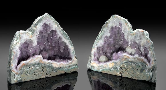 Bonhams : Amethyst Geode Split