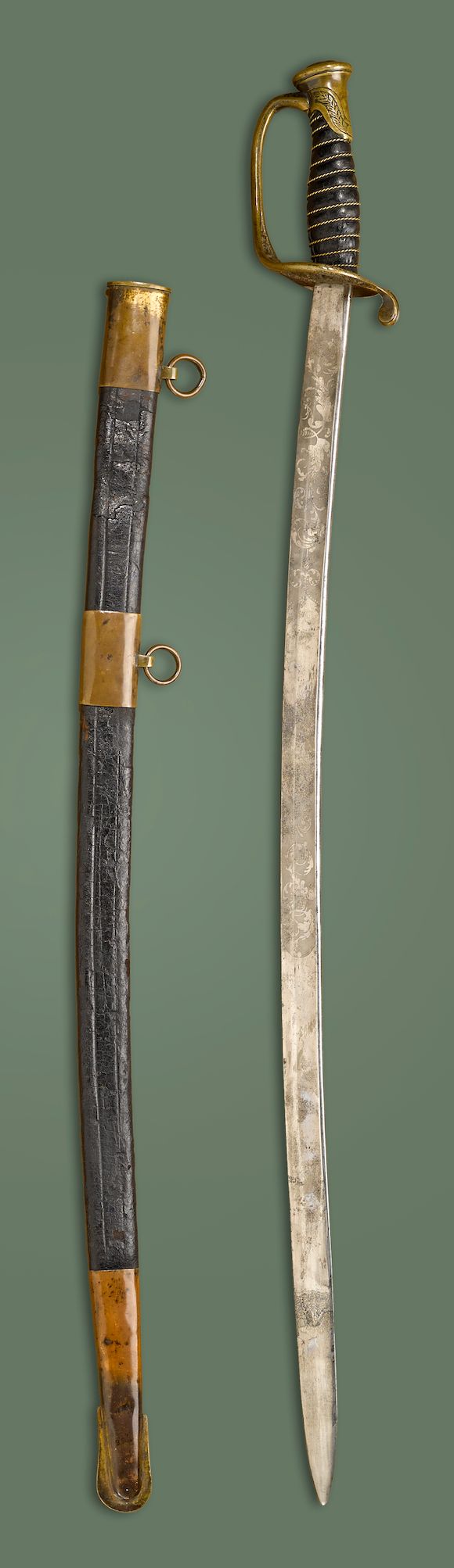 Bonhams : A Confederate infantry officer's sword by Leech & Rigdon of ...
