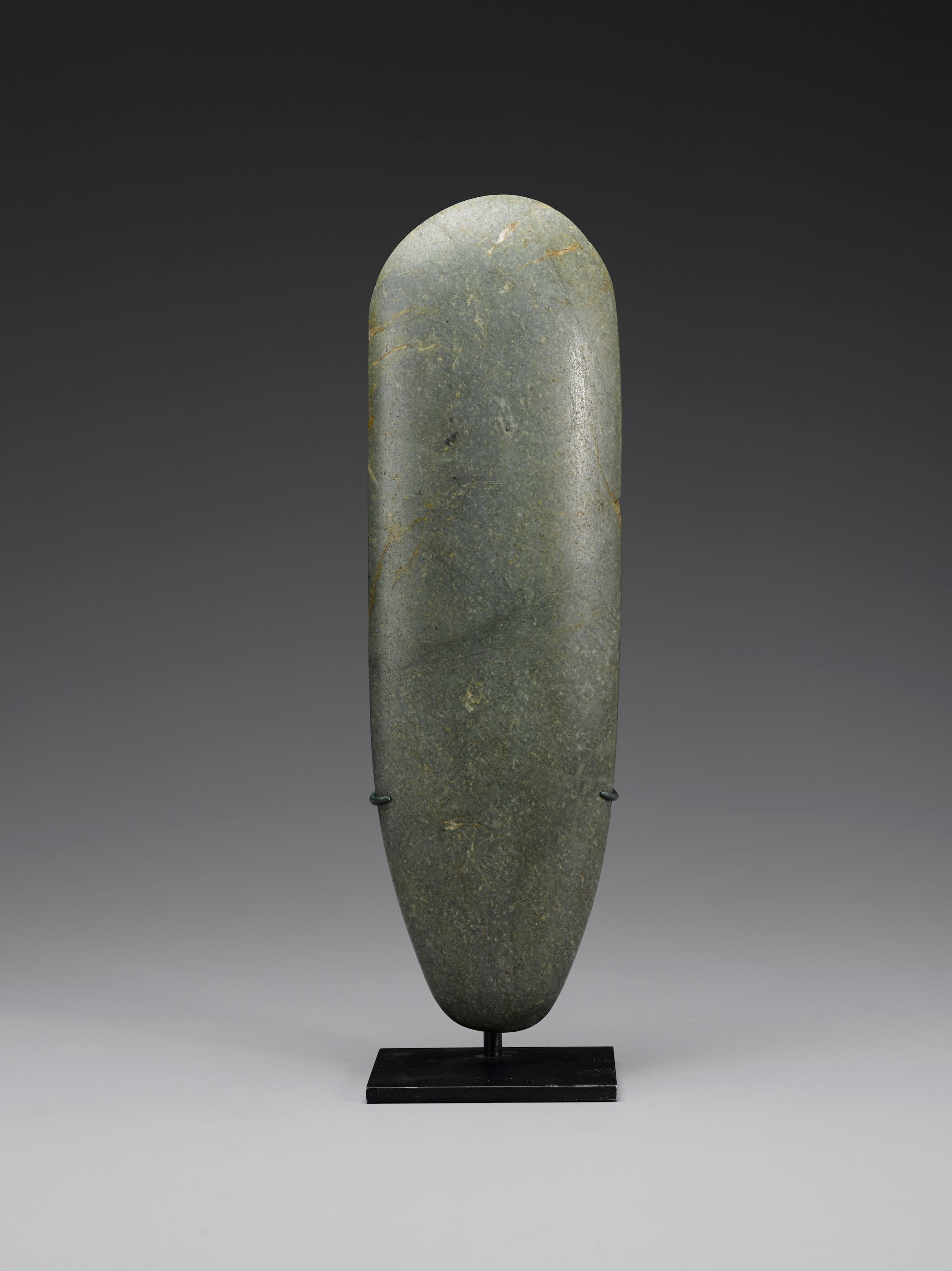 Large Olmec Greenstone Celt, Middle Preclassic, ca. 900 - 600 B.C ...