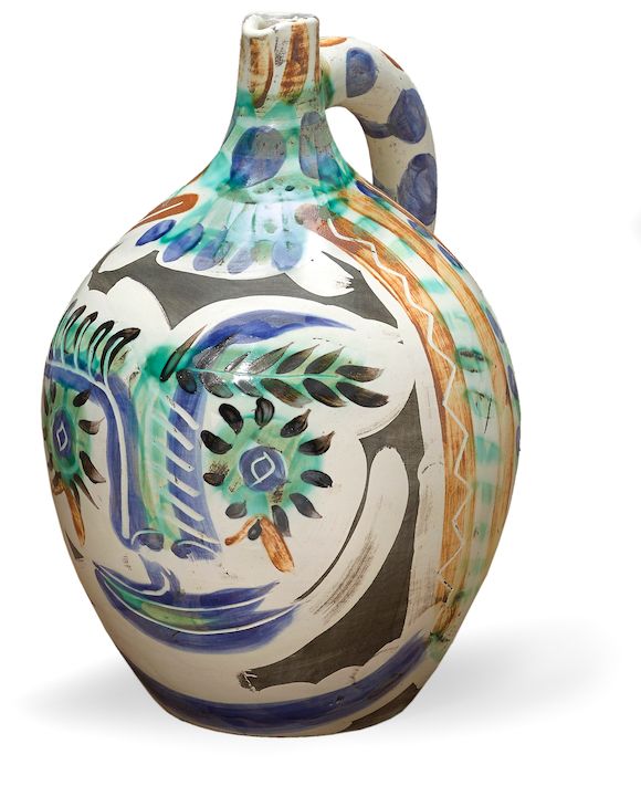 Bonhams : Pablo Picasso (1881-1973); Laughing-eyed face;