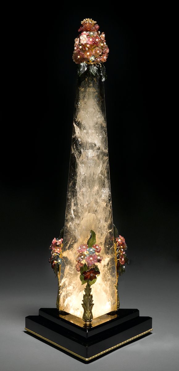 Bonhams : Spectacular Illuminated Rock Crystal, Gold and Multi-gemset ...