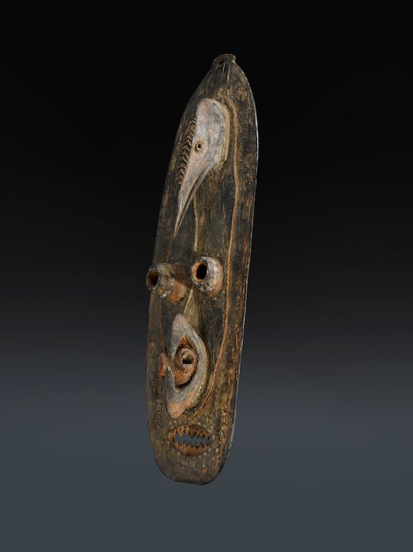 Bonhams : Fine and Rare Bahinemo Mask, Hunstein Mountains, Gahom ...