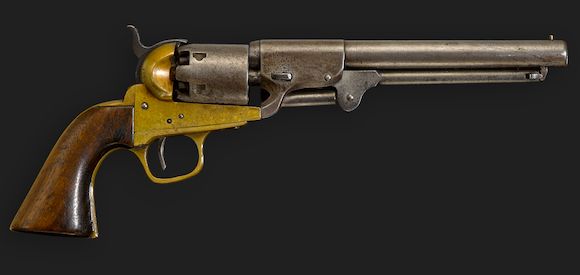 Bonhams : A Confederate 1st Model Griswold & Gunnison percussion revolver