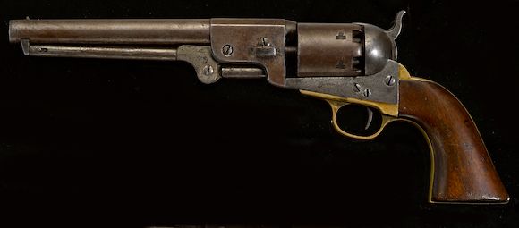 Bonhams : A Confederate percussion revolver by Leech & Rigdon of ...