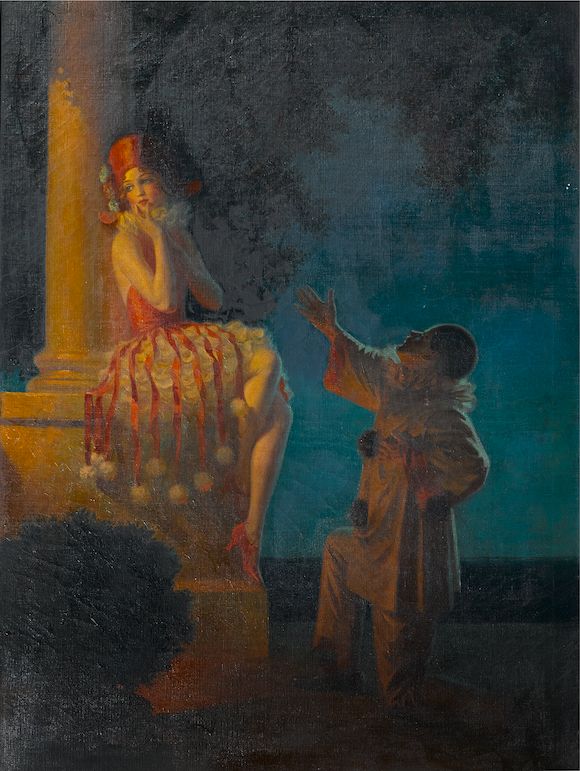 Bonhams : Edward Mason Eggleston (American, born 1885) The clown ...