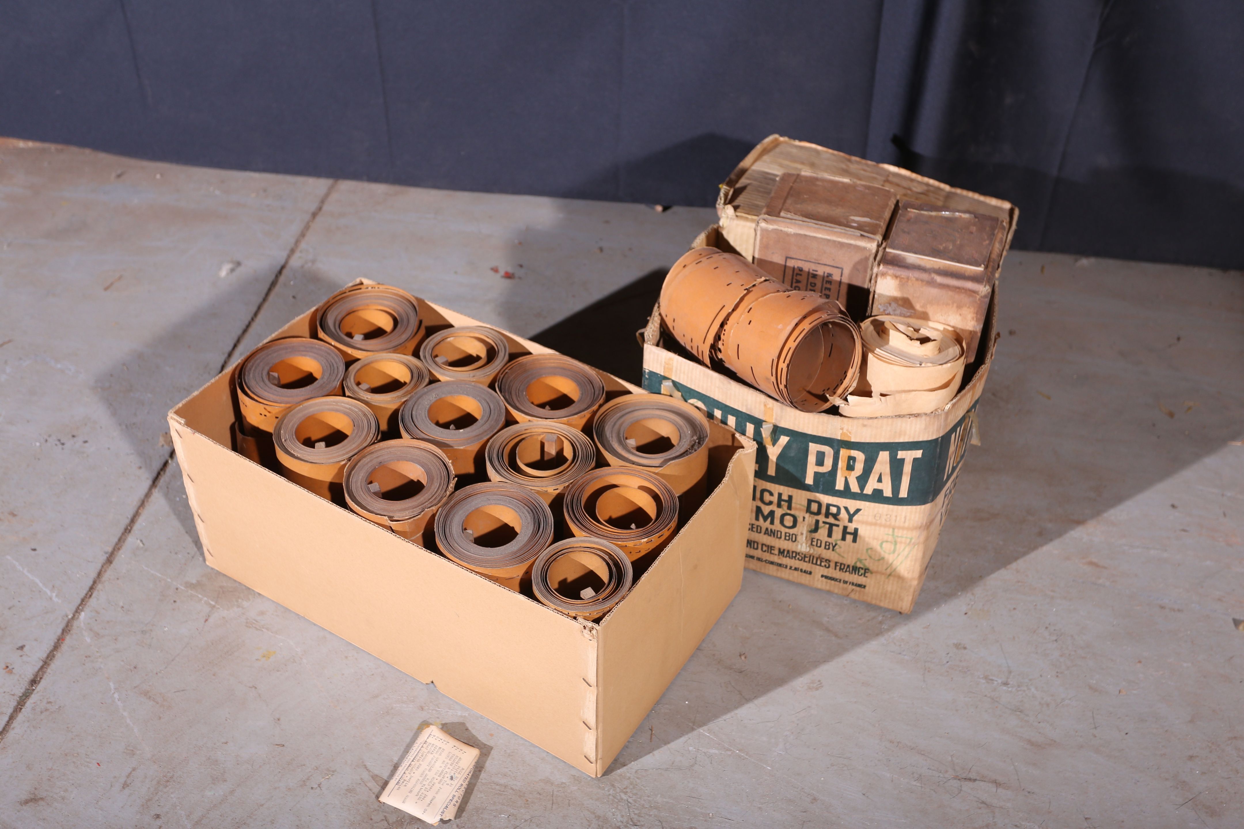 Bonhams Cars : A quantity of Mills Violano-Virtuoso song rolls,