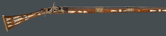Bonhams : An Algerian Kabyle snaphaunce long gun