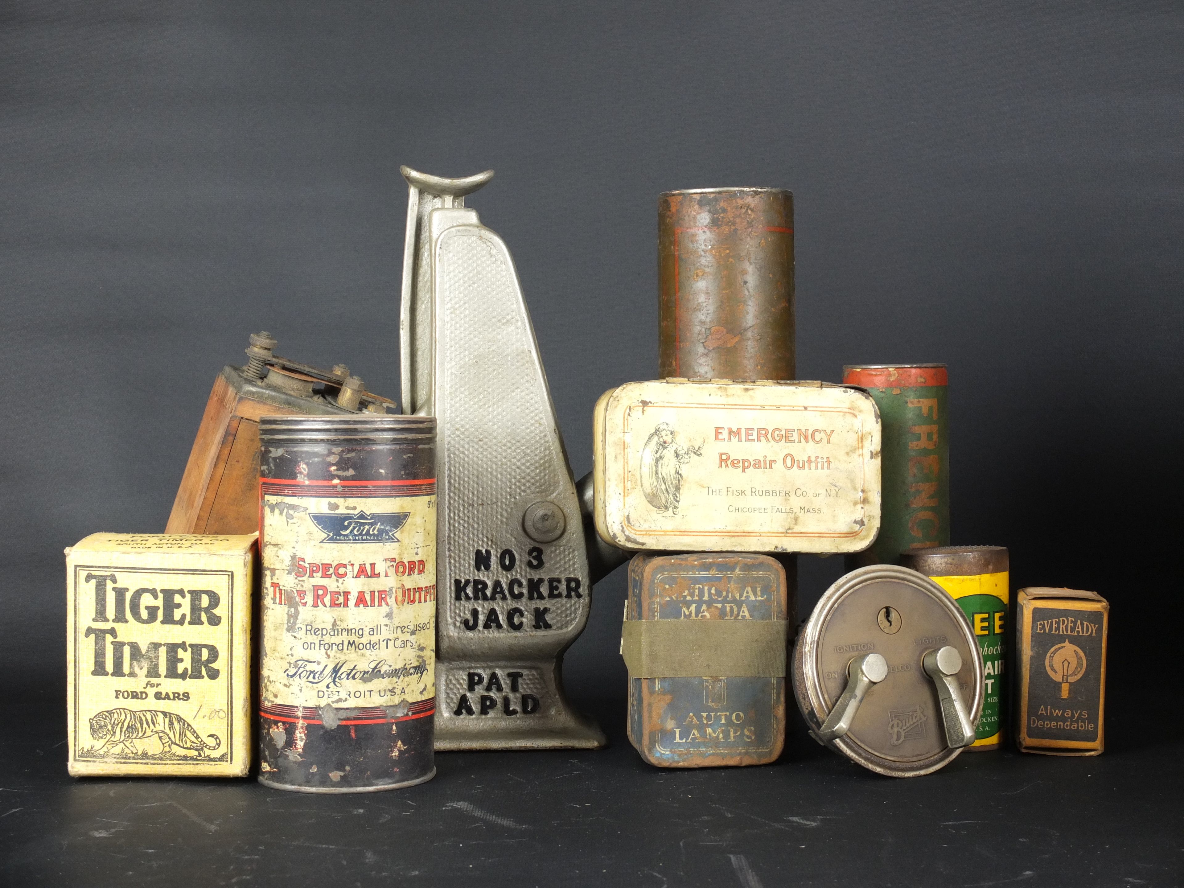 Bonhams Cars : An assortment of Ford Model T accessory spare parts,