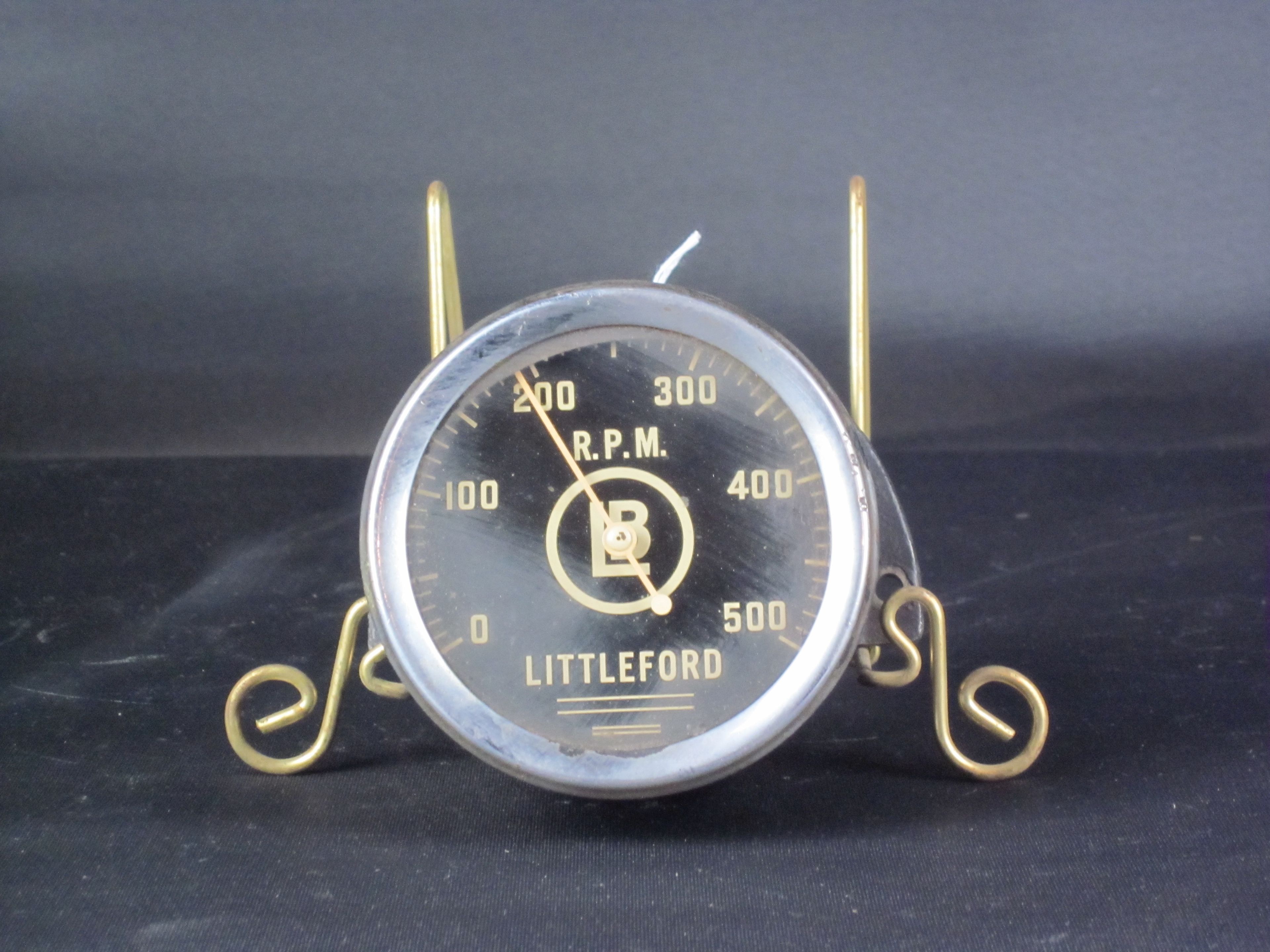Bonhams Cars : A Littleford 500rpm tachometer,