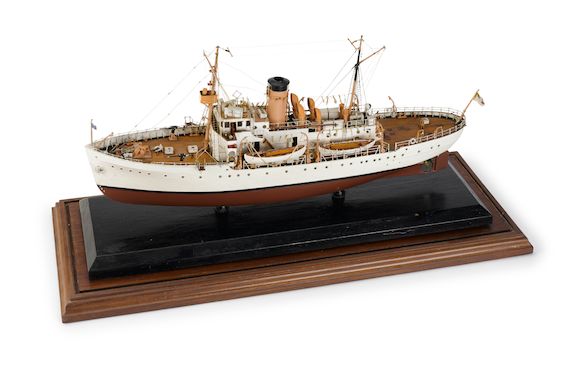 Bonhams : A well detailed model of the U.S. Coast Guard Cutter Escanaba ...