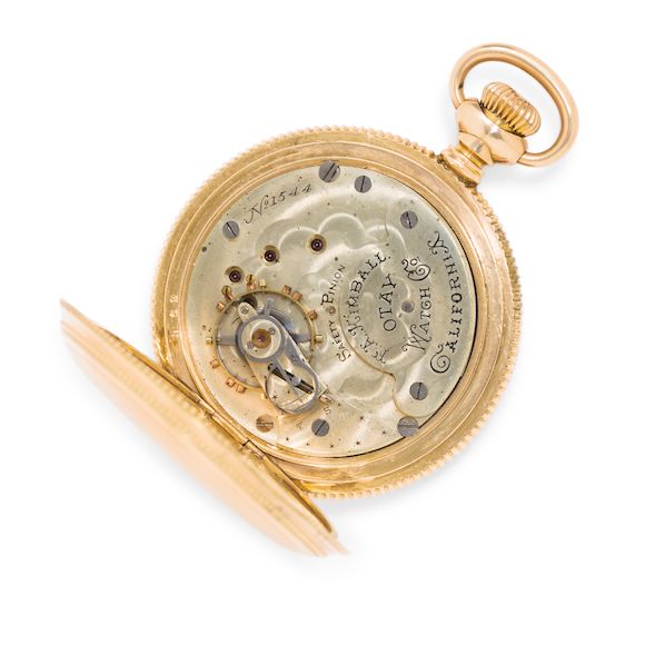 Bonhams : Otay Watch Co., Otay California. A rare gold filled hunter ...