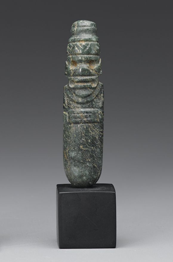 Bonhams : Anthropomorphic Celt Axe God Pendant, Guanacaste/Nicoya ...