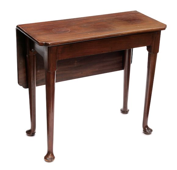 Bonhams : A George II mahogany gate leg table