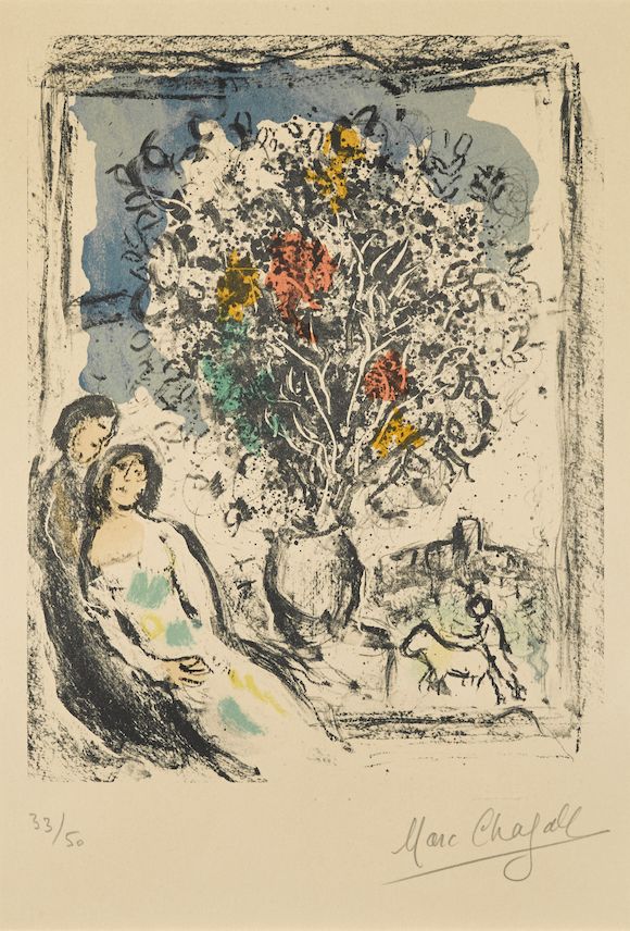 Bonhams : Marc Chagall (1887-1985); The Little Window;