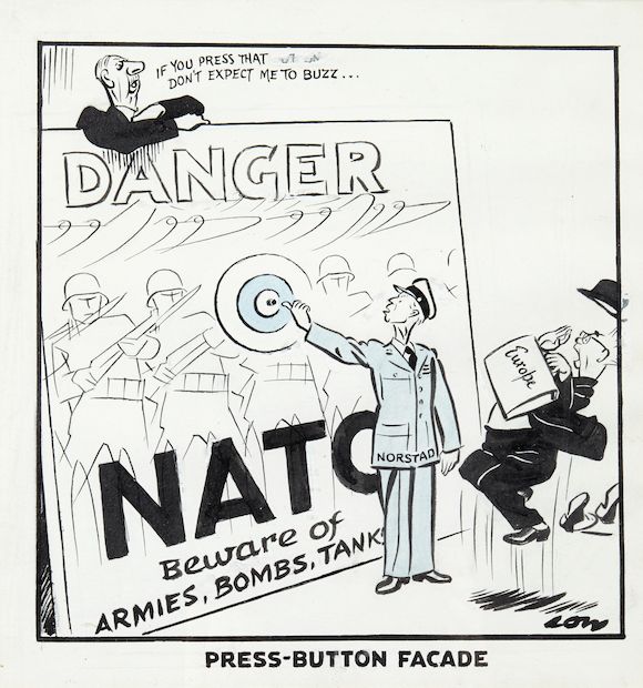 Bonhams : N.A.T.O. [NORSTAD, LAURIS, GENERAL. 1907-1988.] A group of 6 ...