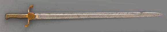 Bonhams : A British volunteers Brunswick rifle bayonet