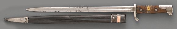 Bonhams : A lot of two Mauser bayonets