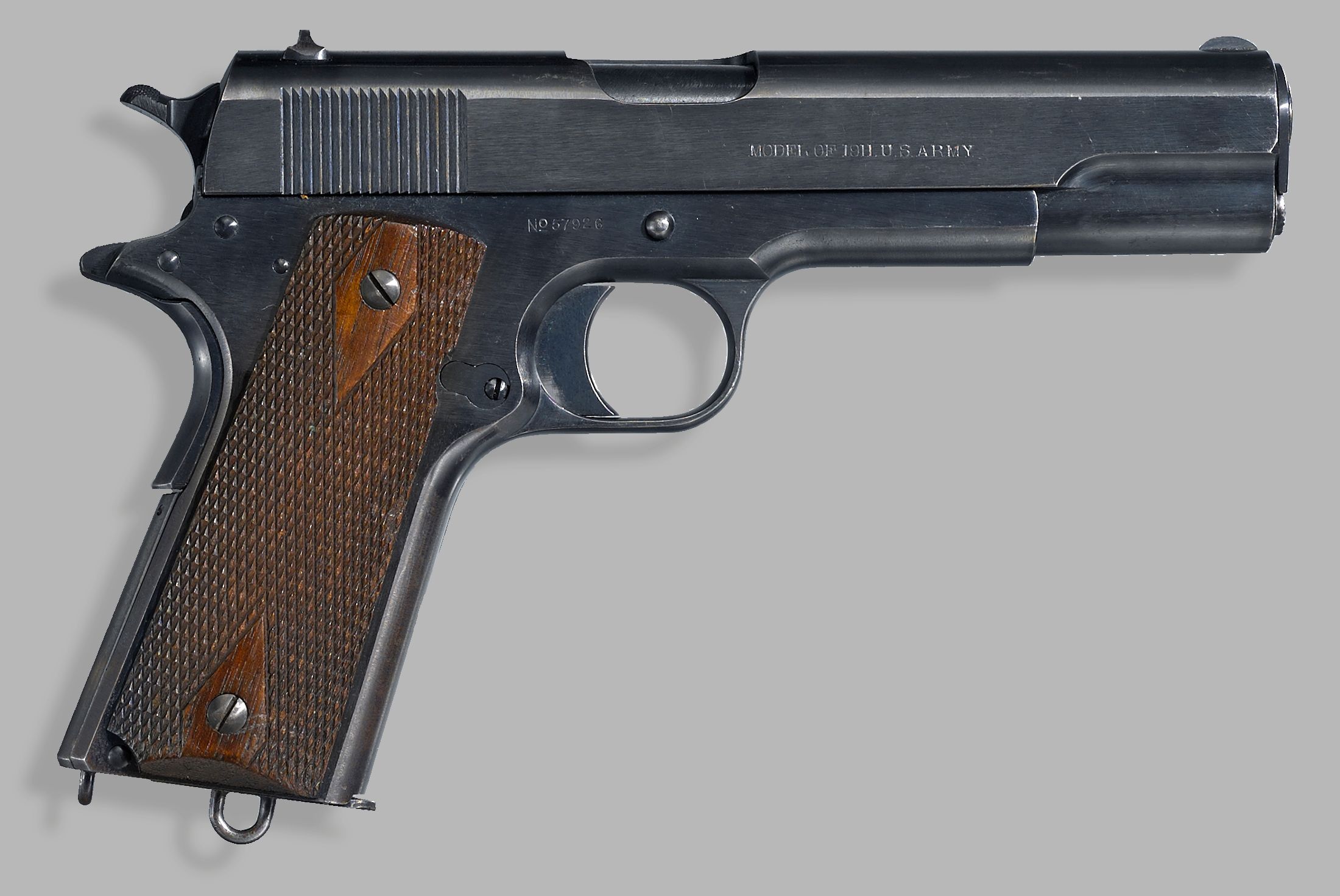 Bonhams : A U.S. Colt Model 1911 semi-automatic pistol, circa 1918
