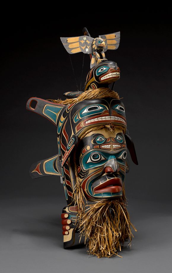 Bonhams : A Kwakiutl mask