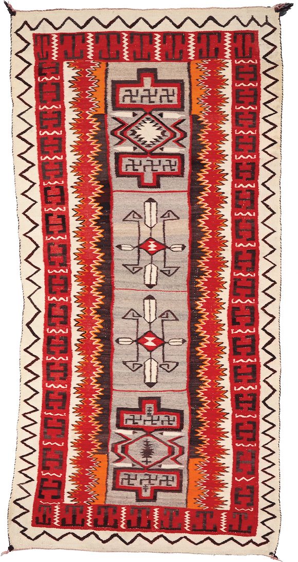 Bonhams : A Navajo Red Mesa rug