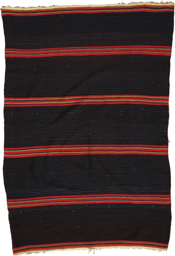 Bonhams : A Navajo or Zuni classic Moki blanket