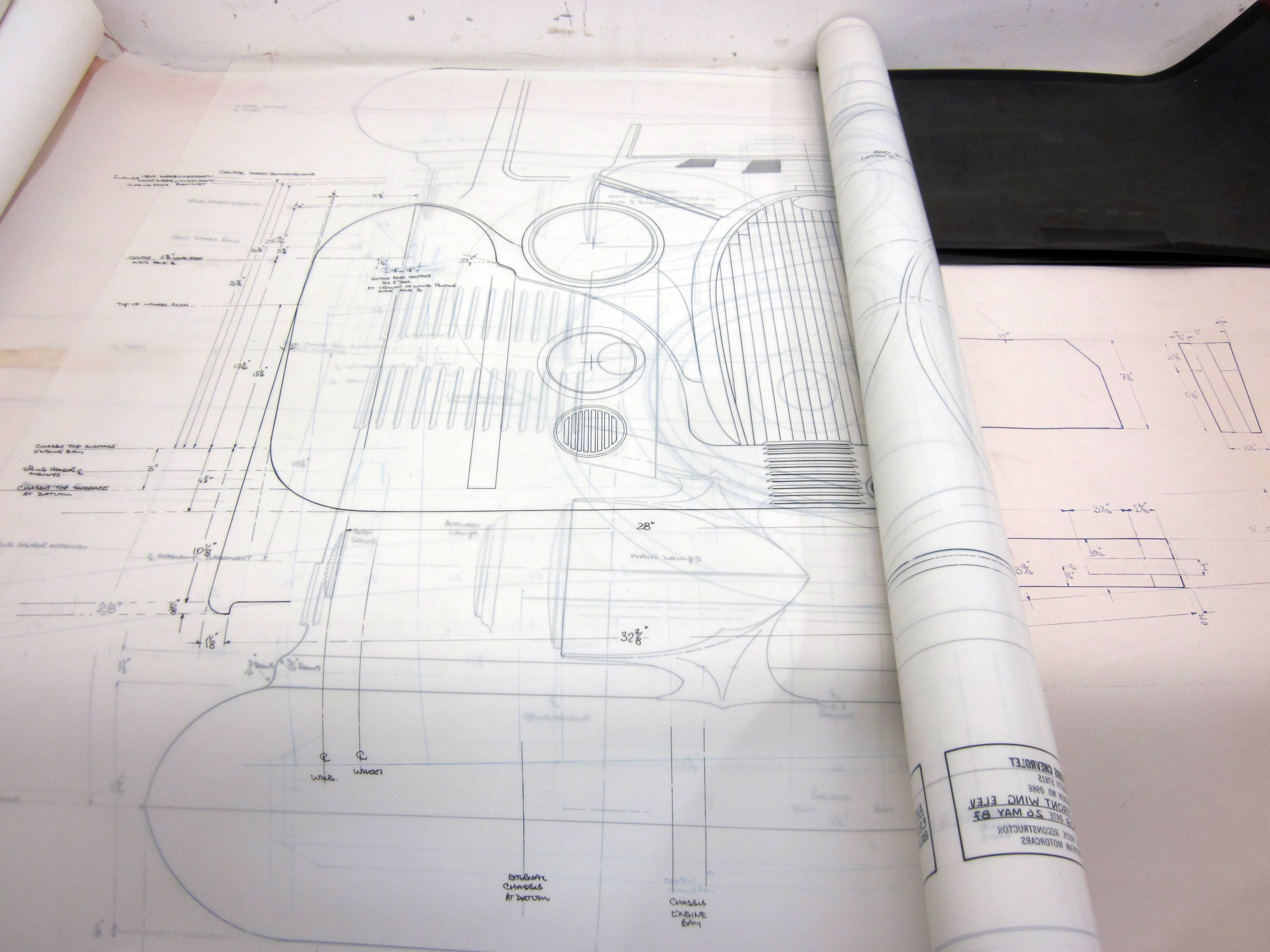 Bonhams Cars : A quantity of Bugatti T-57C technical drawings and ...
