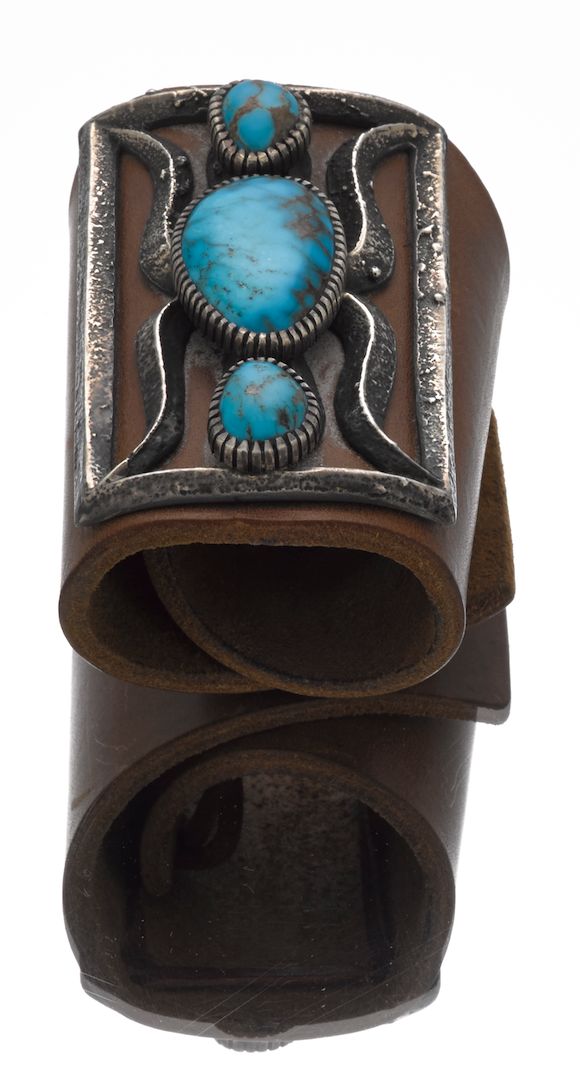Bonhams : A Hopi bow guard