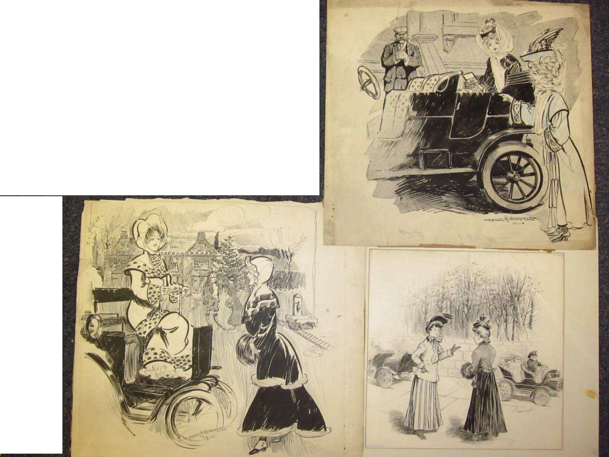 Bonhams Cars : A grouping of early 20th century PUCK magazine ...