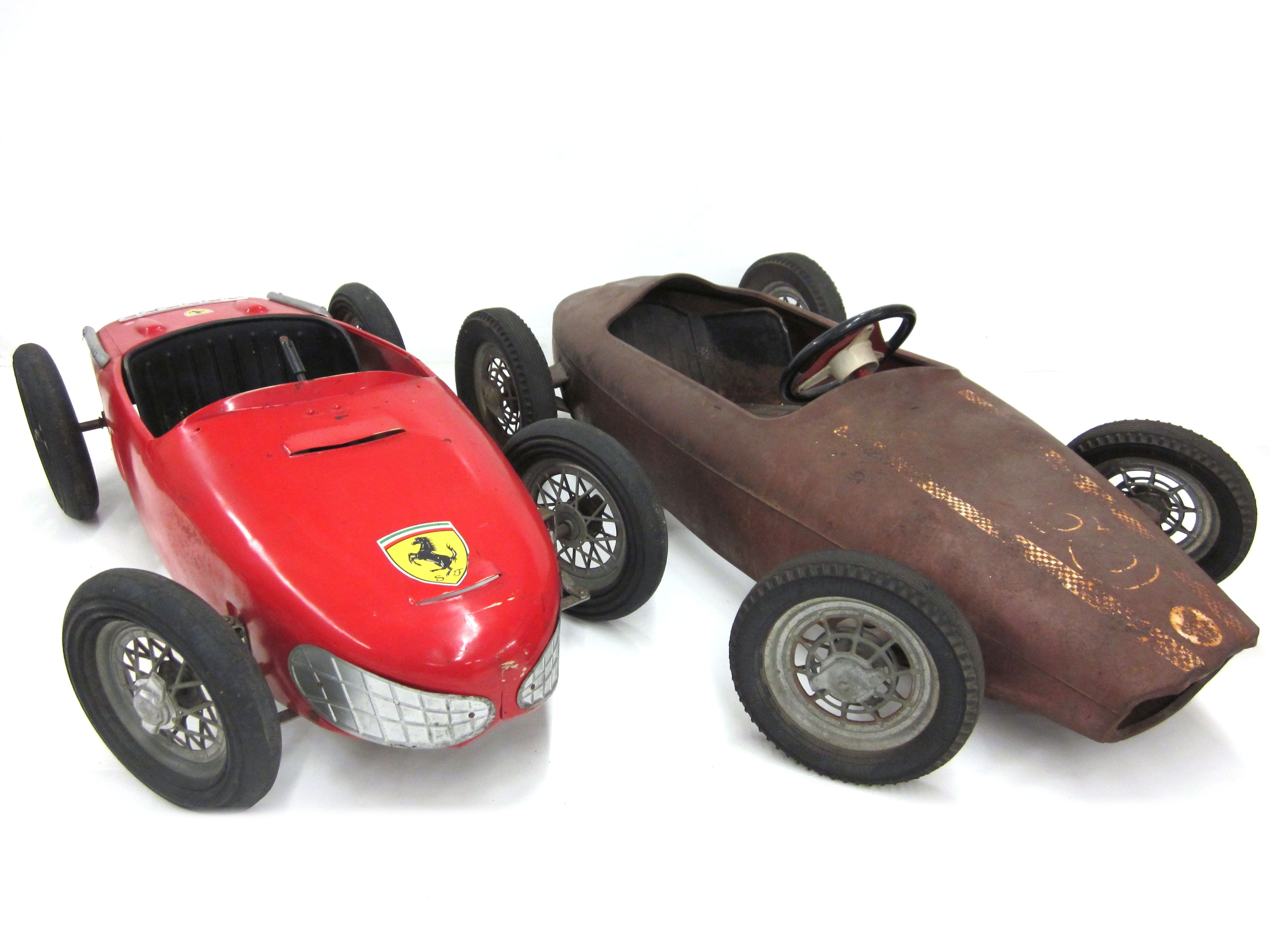 Bonhams Cars : A lot of two 1960s-era Formula One racing pedal cars,