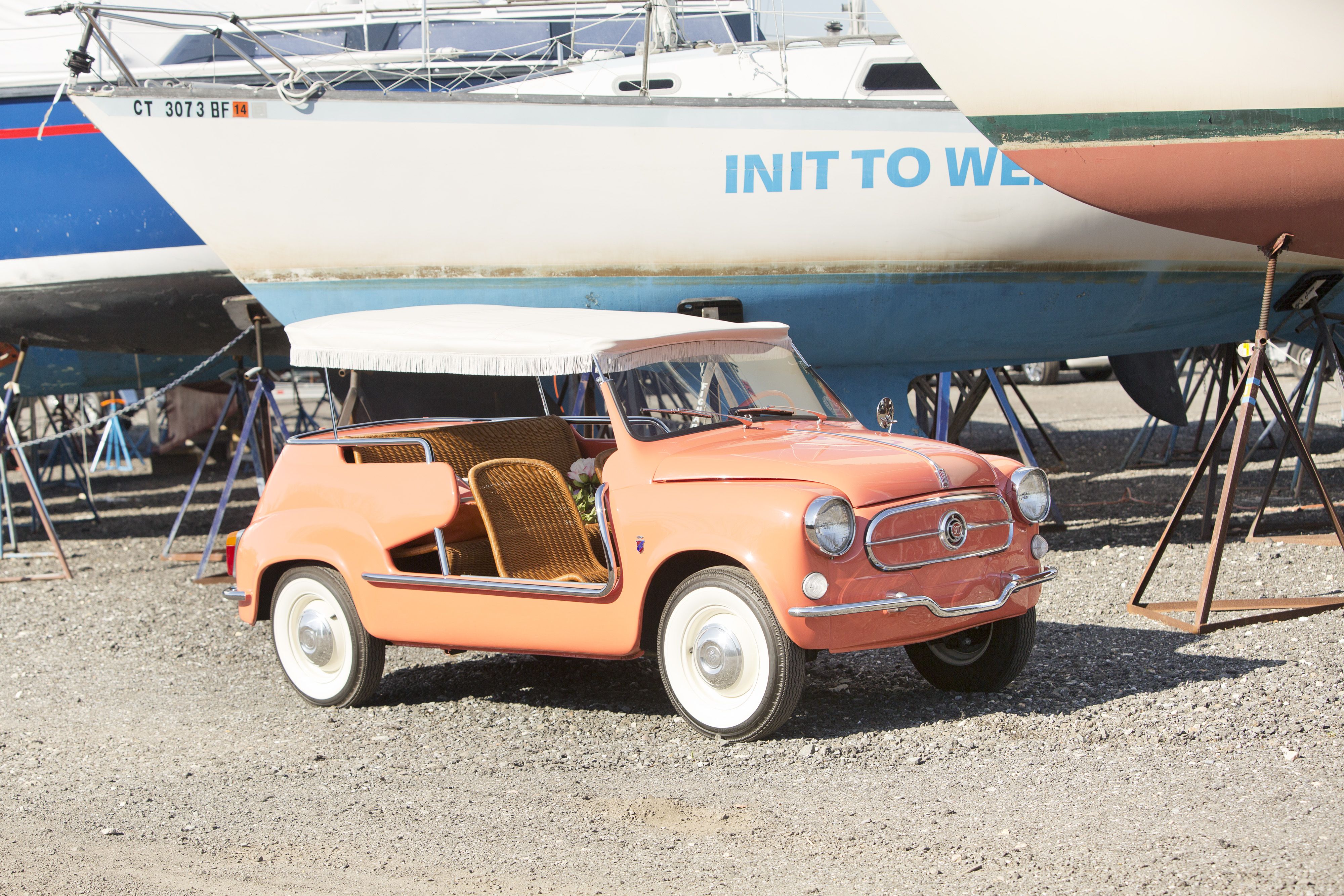 Bonhams Cars : 1959 Fiat 600 Jolly Beach Car Chassis no. 100.595511 ...