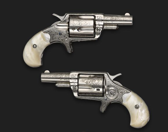 Bonhams : A deluxe factory engraved Colt New Line pocket revolver