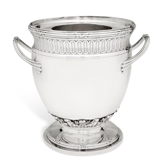 Bonhams : A George III sterling silver wine coolerby John Wakelin ...