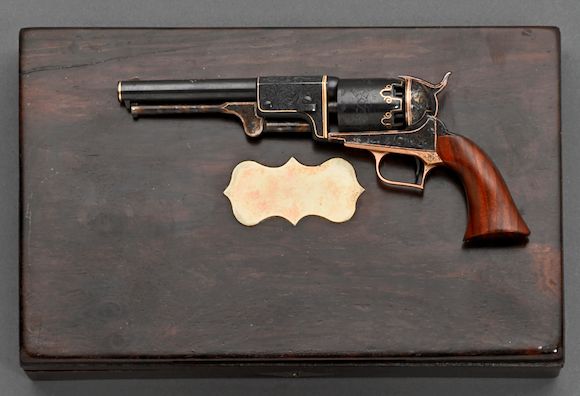 Bonhams : A cased Prestige Edition miniature Colt 1st Model Dragoon ...