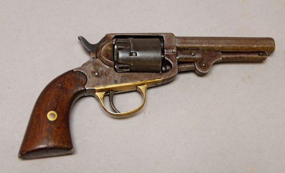 Bonhams : A William W. Marston percussion pocket revolver