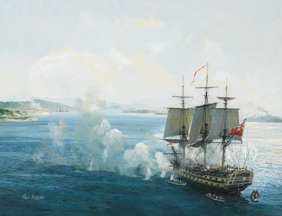 Bonhams : Christopher Mayger (British, 1919-1994) Lt. Hornblower 15 x ...