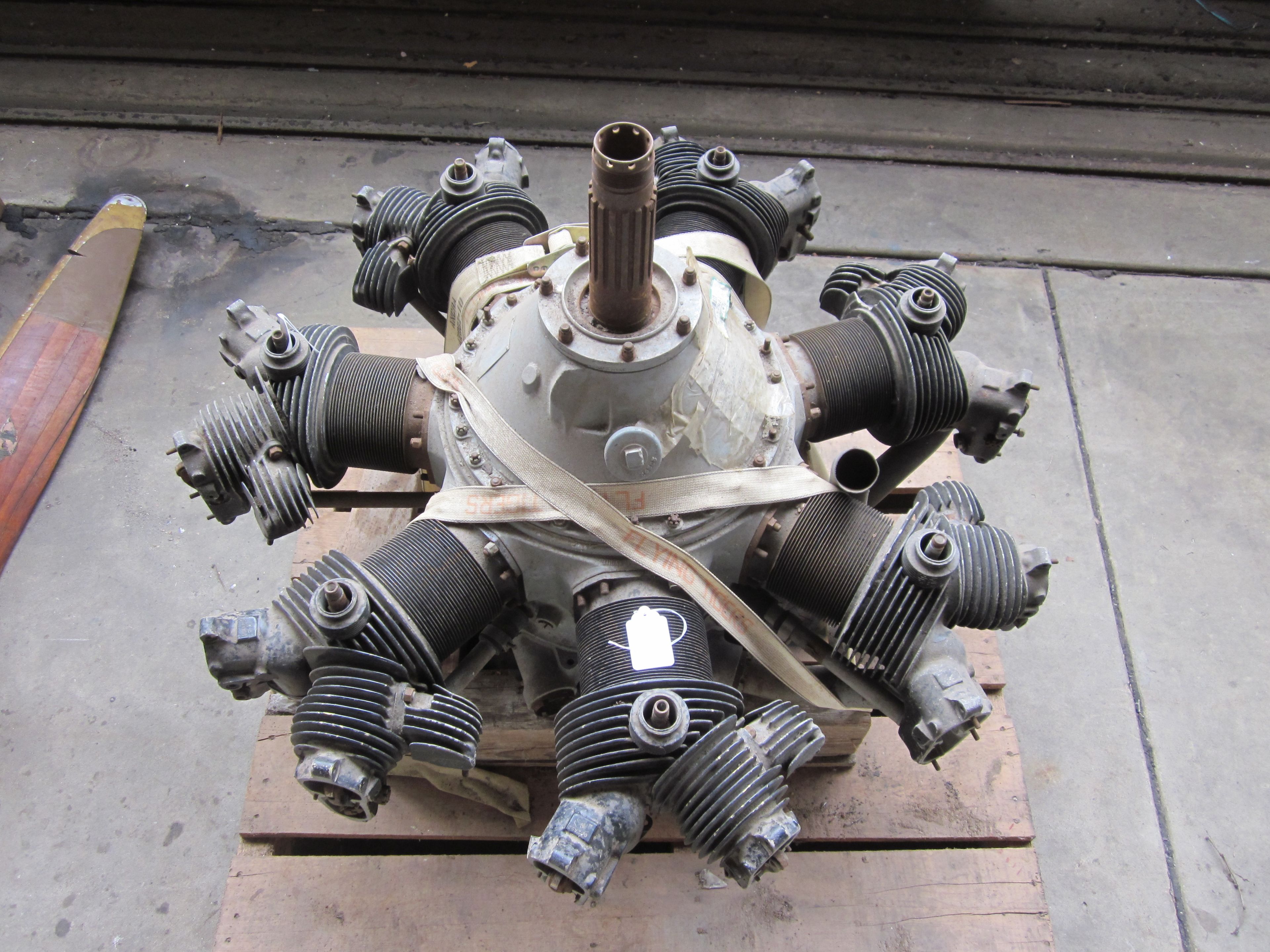 Bonhams Cars : A Wright R-760 Whirlwind Seven-cylinder rotary engine, c ...