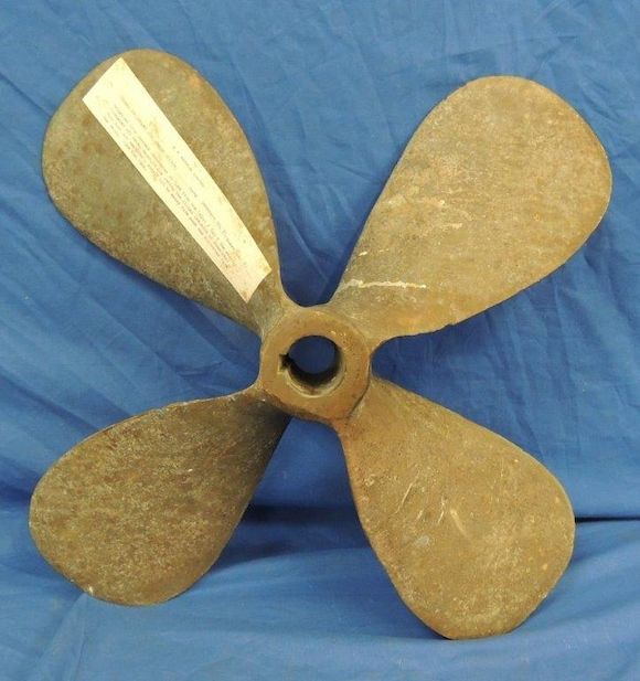 Bonhams : D-Day: a propeller salvaged from an amphibious DD Sherman ...