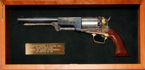 Bonhams : A cased Captain Samuel H. Walker Tribute revolver