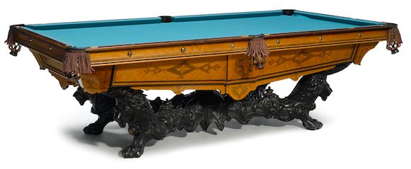 Bonhams : A Brunswick-Balke-Collender "Monarch" pool table