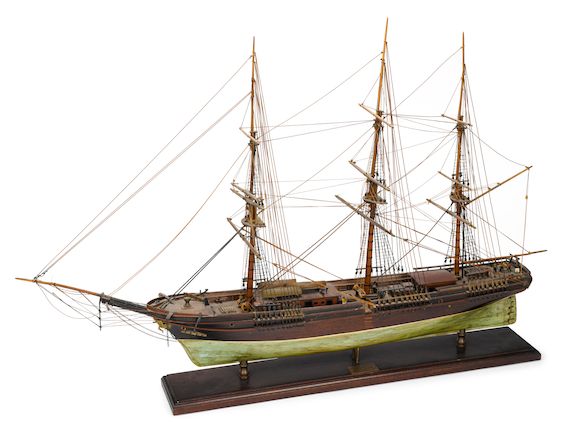 Bonhams : An old model of the clipper ship Comet early 20th century 34 ...