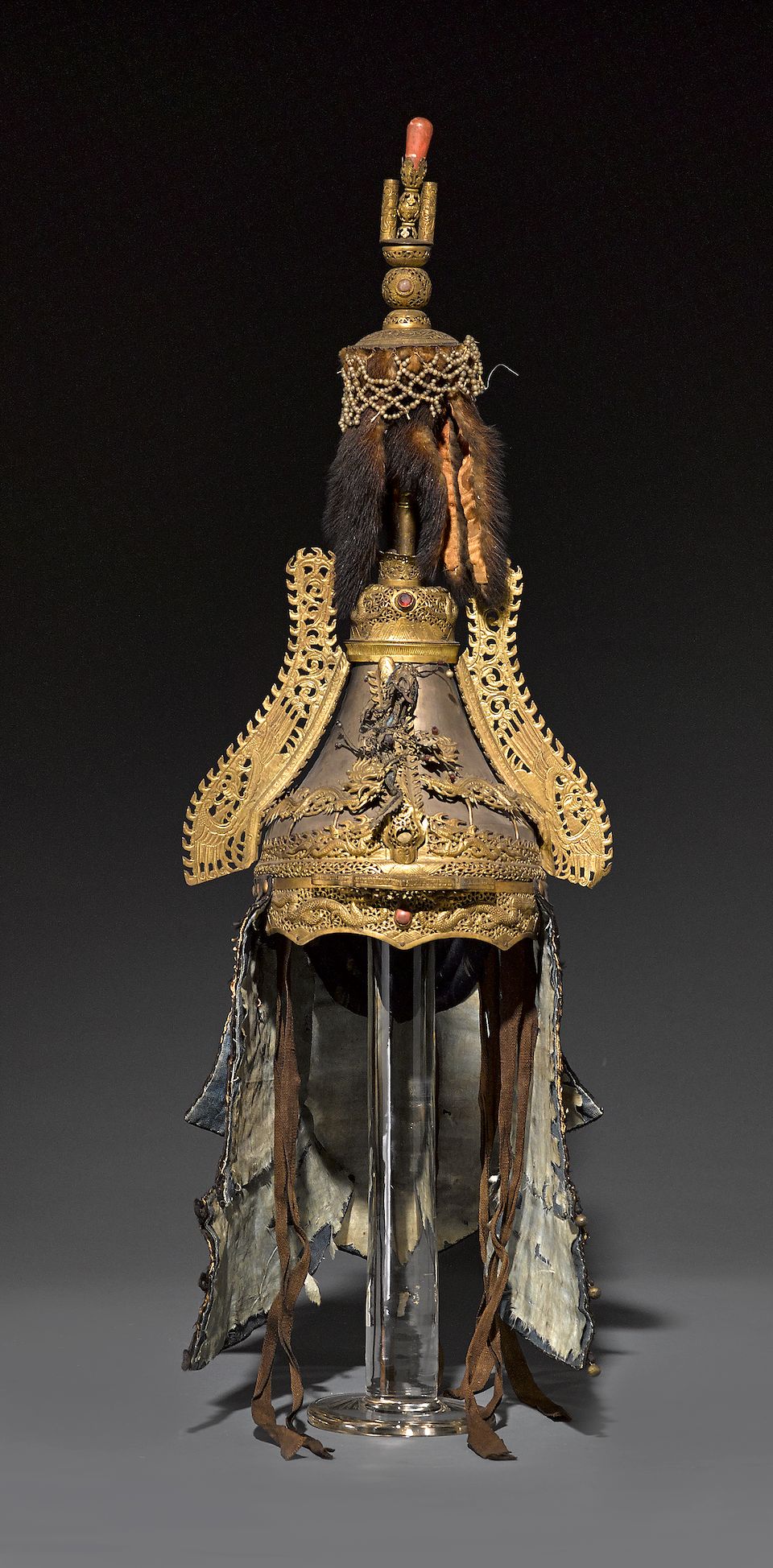 Bonhams : A suit of ceremonial armor with helmet Late Qing dynasty