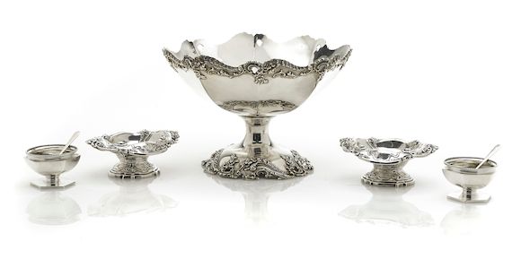 Bonhams : An assembled group of American sterling silver hollowware by ...
