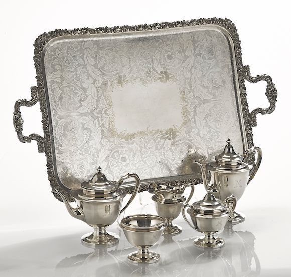 Bonhams : An American sterling silver five-piece coffee and tea service ...