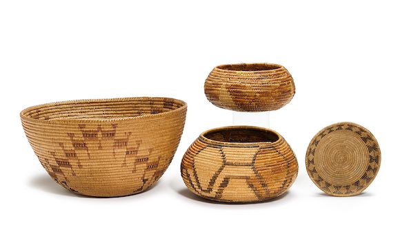 Bonhams : Four Western baskets