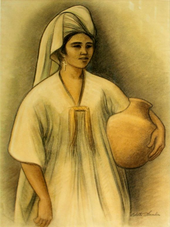 Bonhams : Edith Anne Hamlin (American, 1902-1992) Zinacantecan woman ...